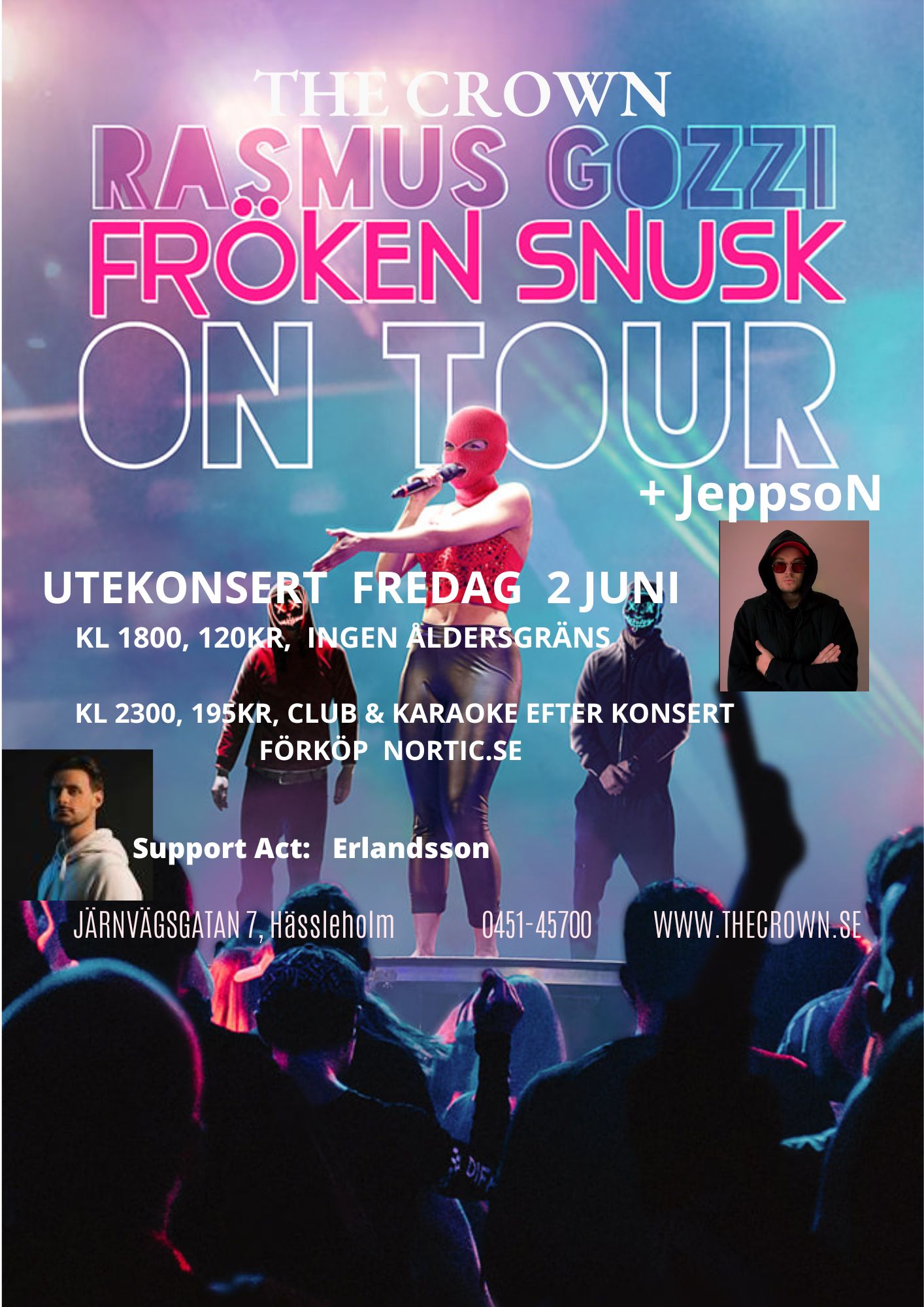 Fröken Snusk, Rasmus Gozzi, JeppsoN Kl1800 | Hässleholms evenemangskalender