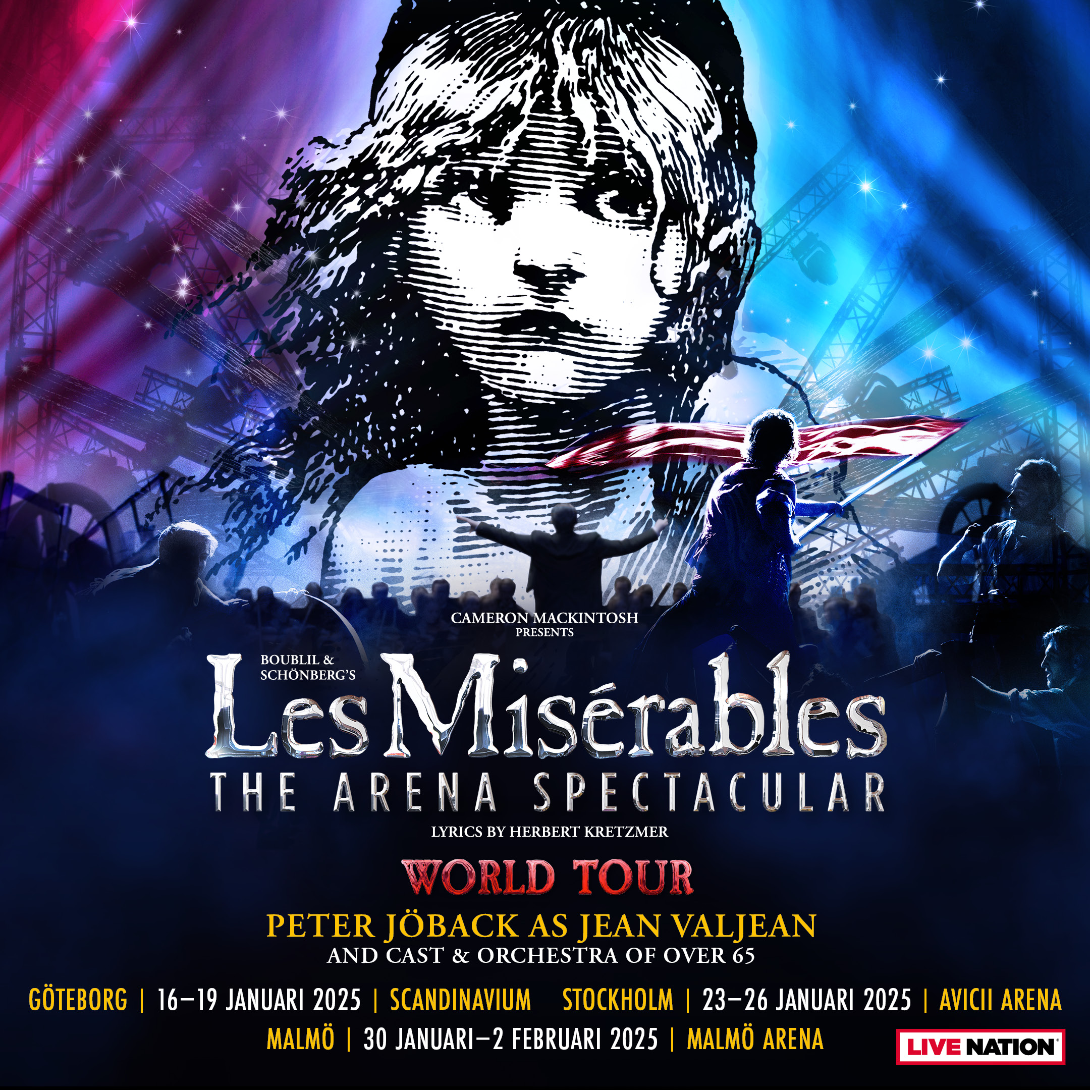 Les miserables - the arena musical spectacular - Evenemang i Malmö